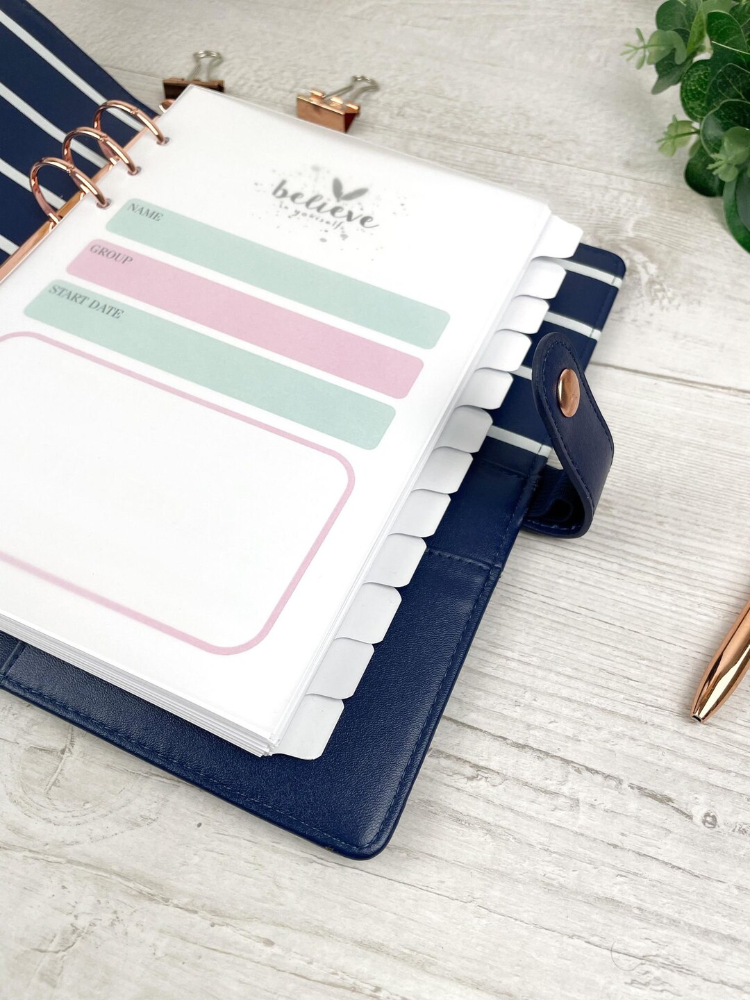 A5 Food Diary Inserts, A5 Weight Loss Inserts, A5 Filofax Planner, Self ...