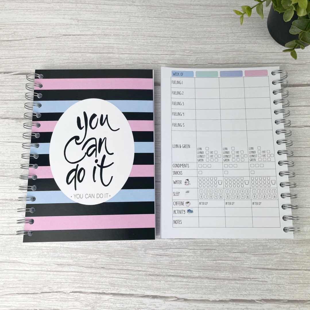 Optavia 5/1 Food Diary : Weight Loss Journal, Optavia Tracker With ...