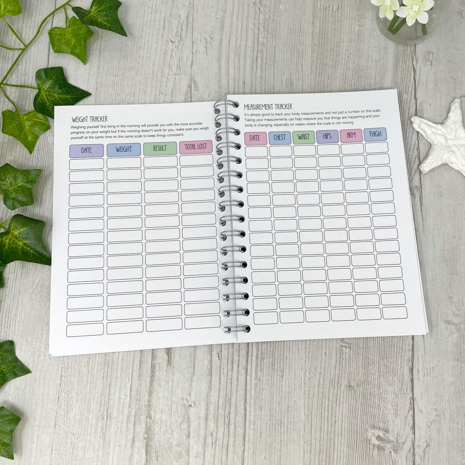 Optavia 5/1 Food Diary Weight Loss Journal Optavia Tracker - Etsy