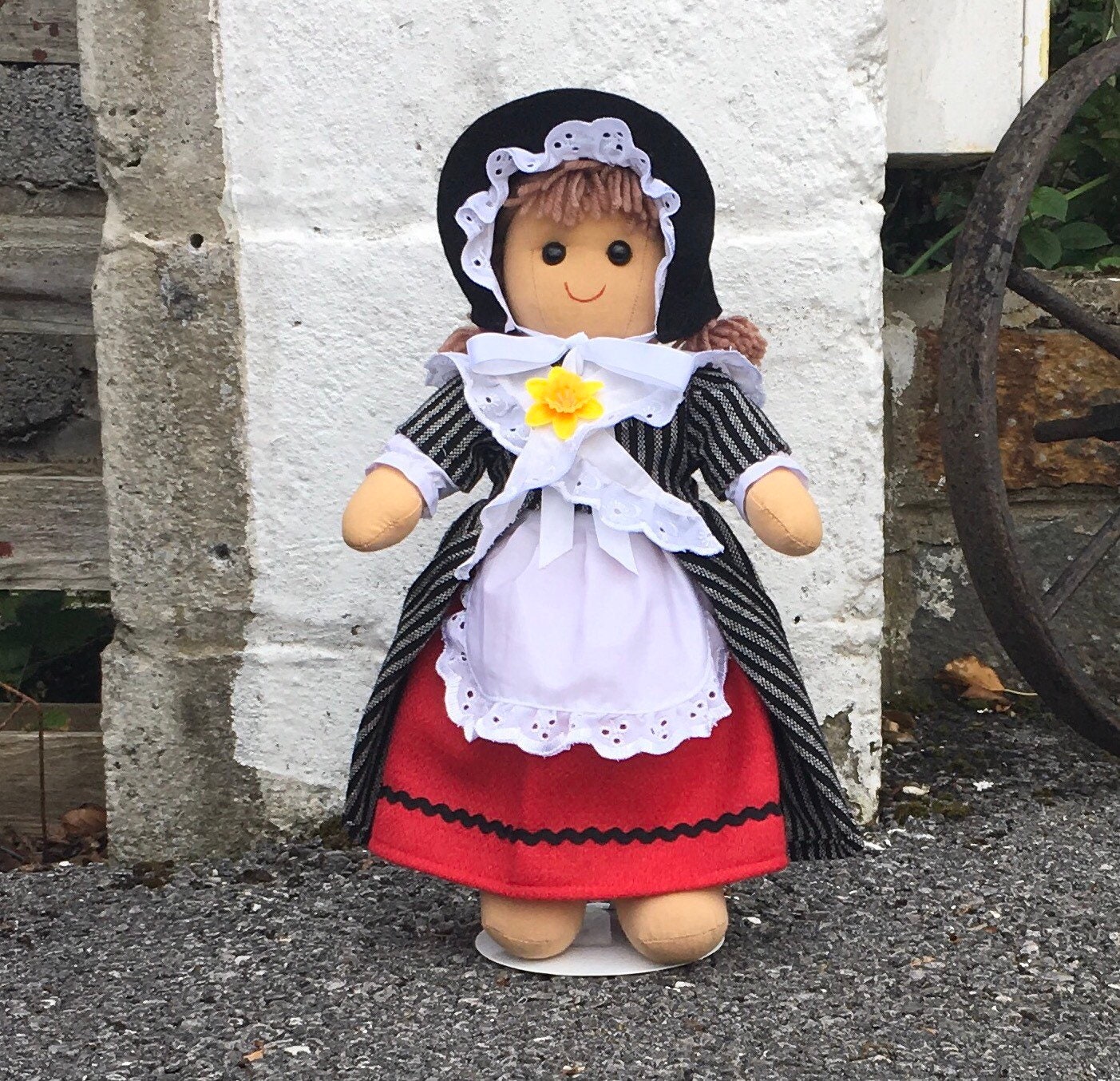 Welsh Lady Doll St Davids Day Rag Doll Can Be Personalised - Etsy