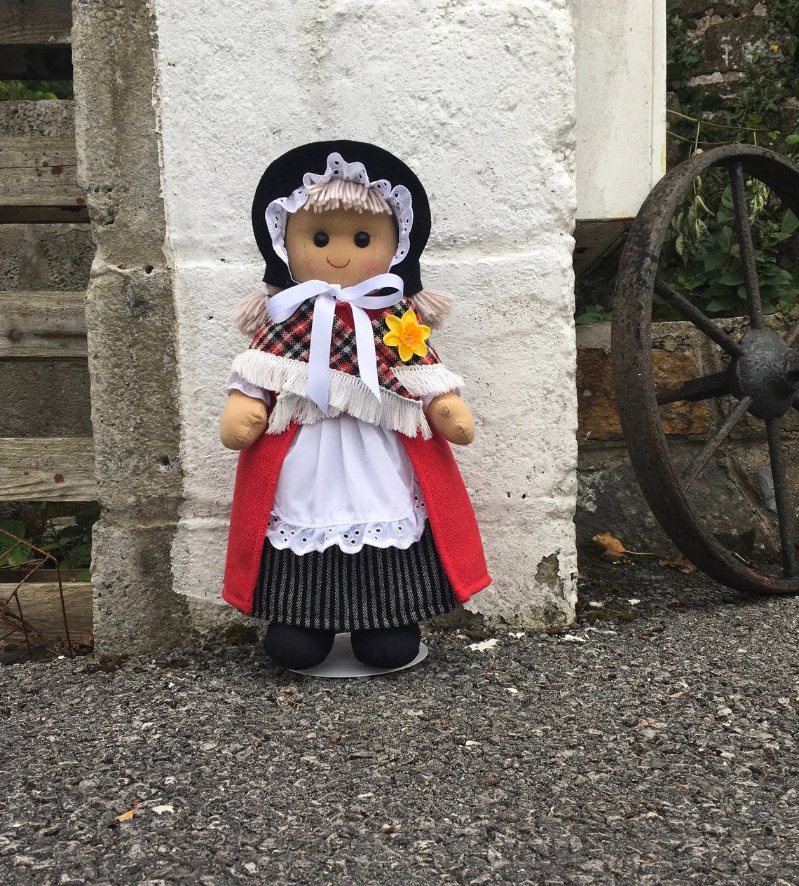 Welsh Lady Doll, St Davids Day Rag Doll Can Be Personalised ...