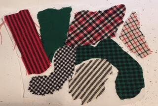 Traditional Welsh Wool Fabric - Welsh Dragon Cushion, St Davids Day ...