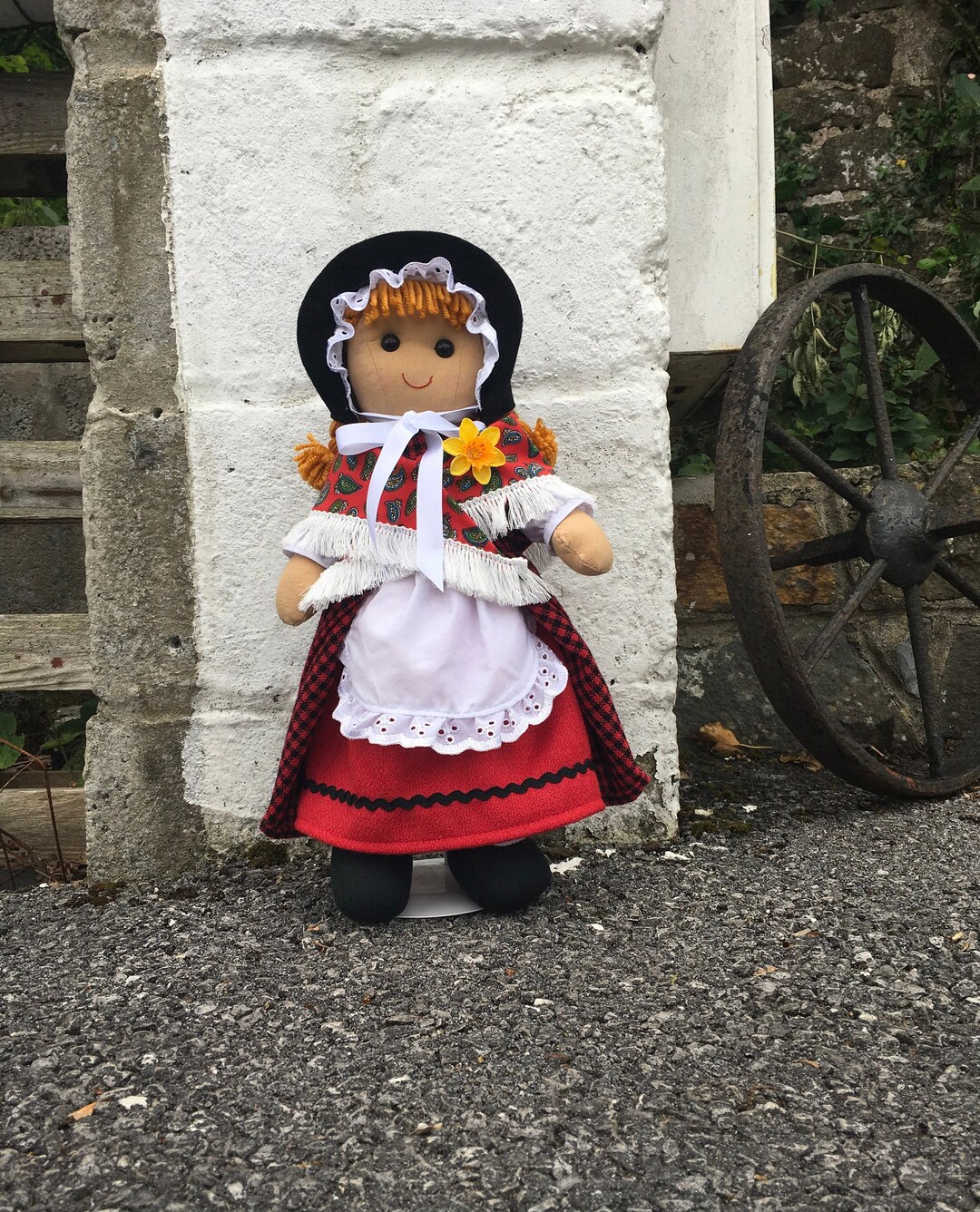 Welsh Lady Doll, St Davids Day Rag Doll Can Be Personalised ...