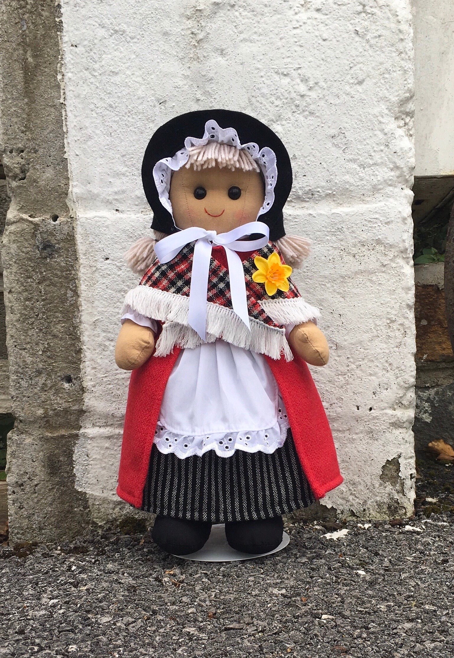 Welsh Lady Doll, St Davids Day Rag Doll Can Be Personalised ...
