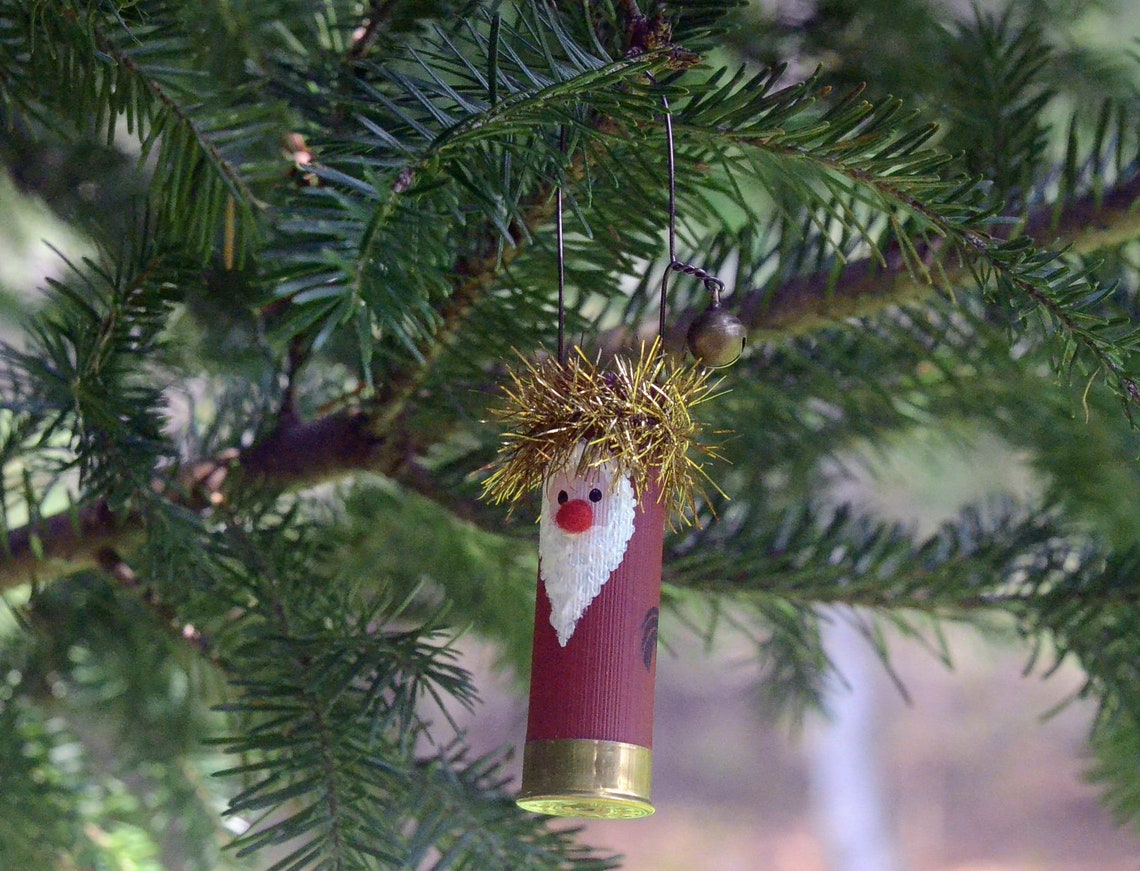 Shotgun Shell Santa Ornament - Etsy