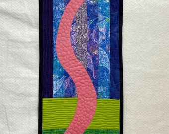 Deconstructed Log Cabin Art Quilt by Becky Grover - Etsy