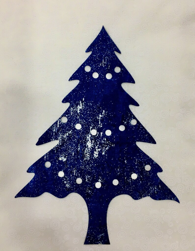 Fabric Christmas Tree, With Fusible, for Appliqué - Etsy