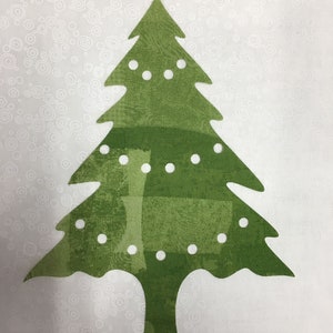 Fabric Christmas Tree, With Fusible, for Appliqué - Etsy