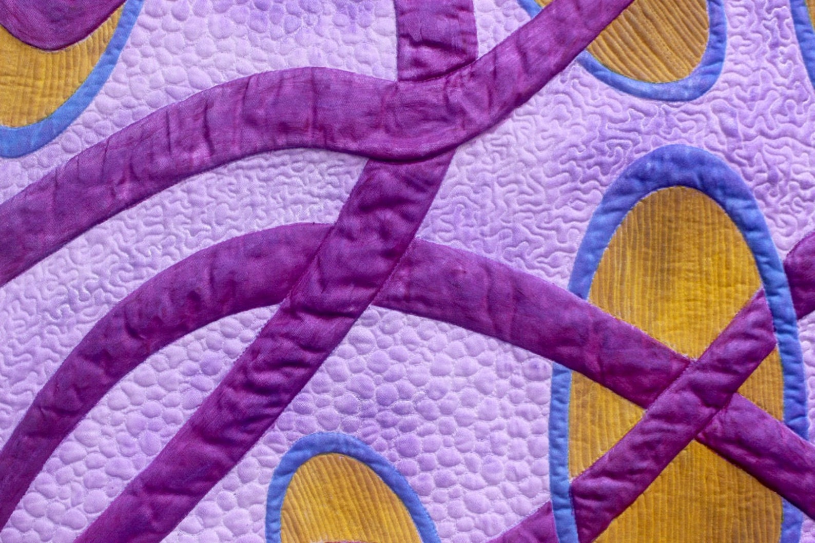 Magenta Purple Abstract Art Quilt - Etsy