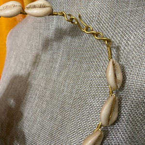 Cowrie Choker “large Plus Size” - Etsy