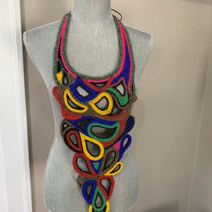 Beaded Bold Statement Jewelry - Etsy