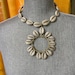 Cowrie Choker large Plus Size - Etsy