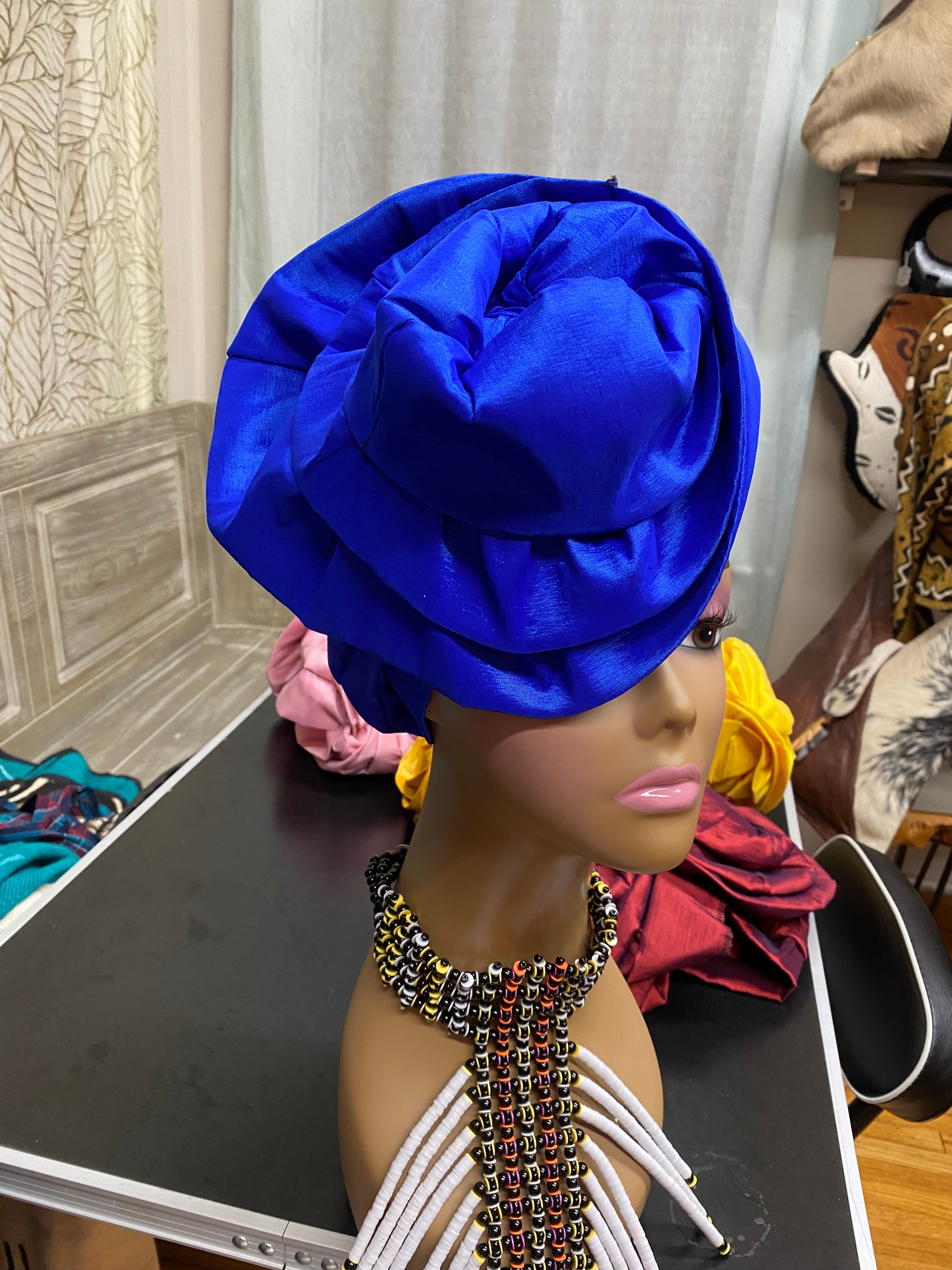 Pre Tied Luxury Head Wrap - Etsy