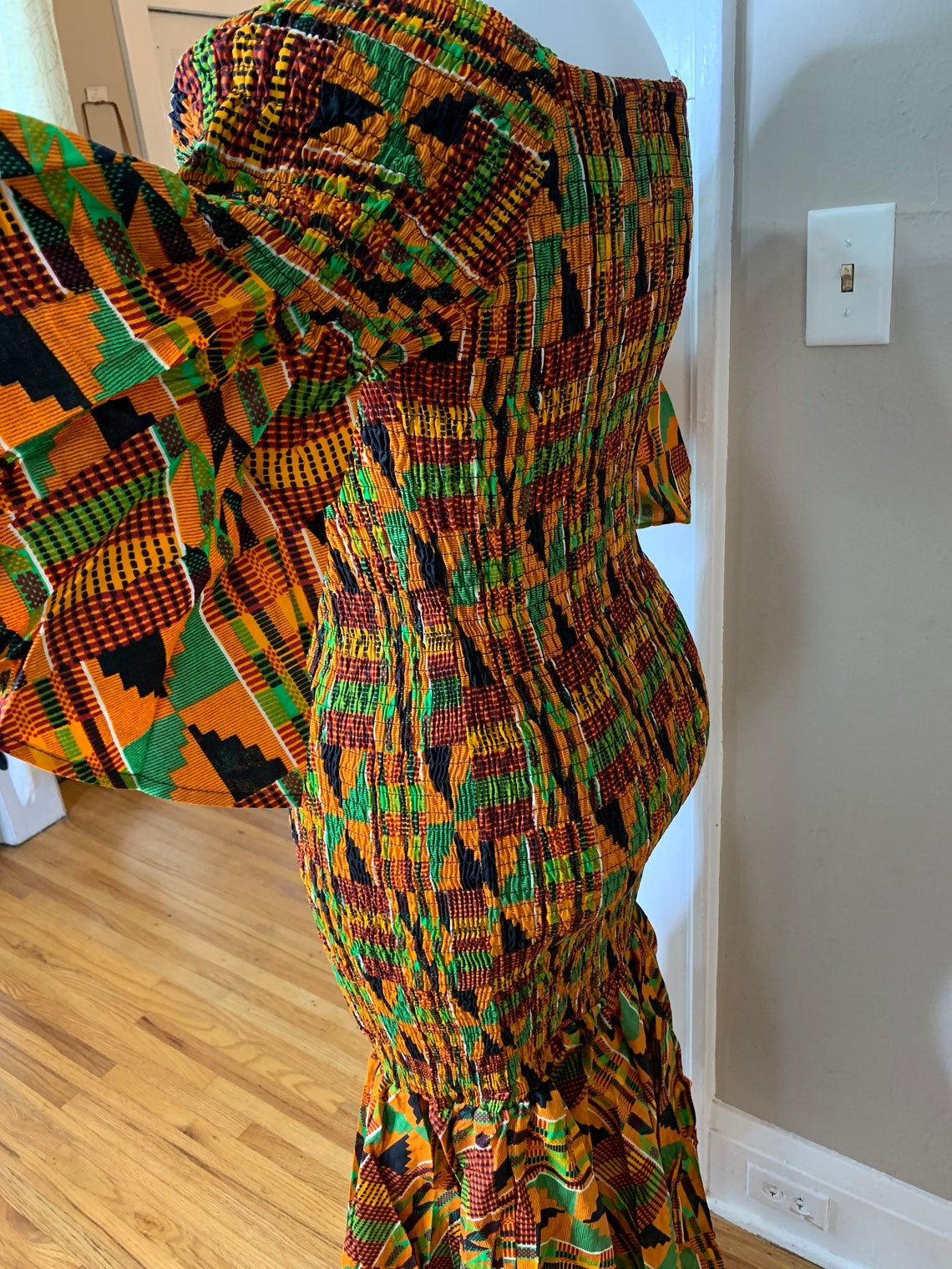 Kente Mermaid Dress One Size Fits up to Size 18 | Etsy