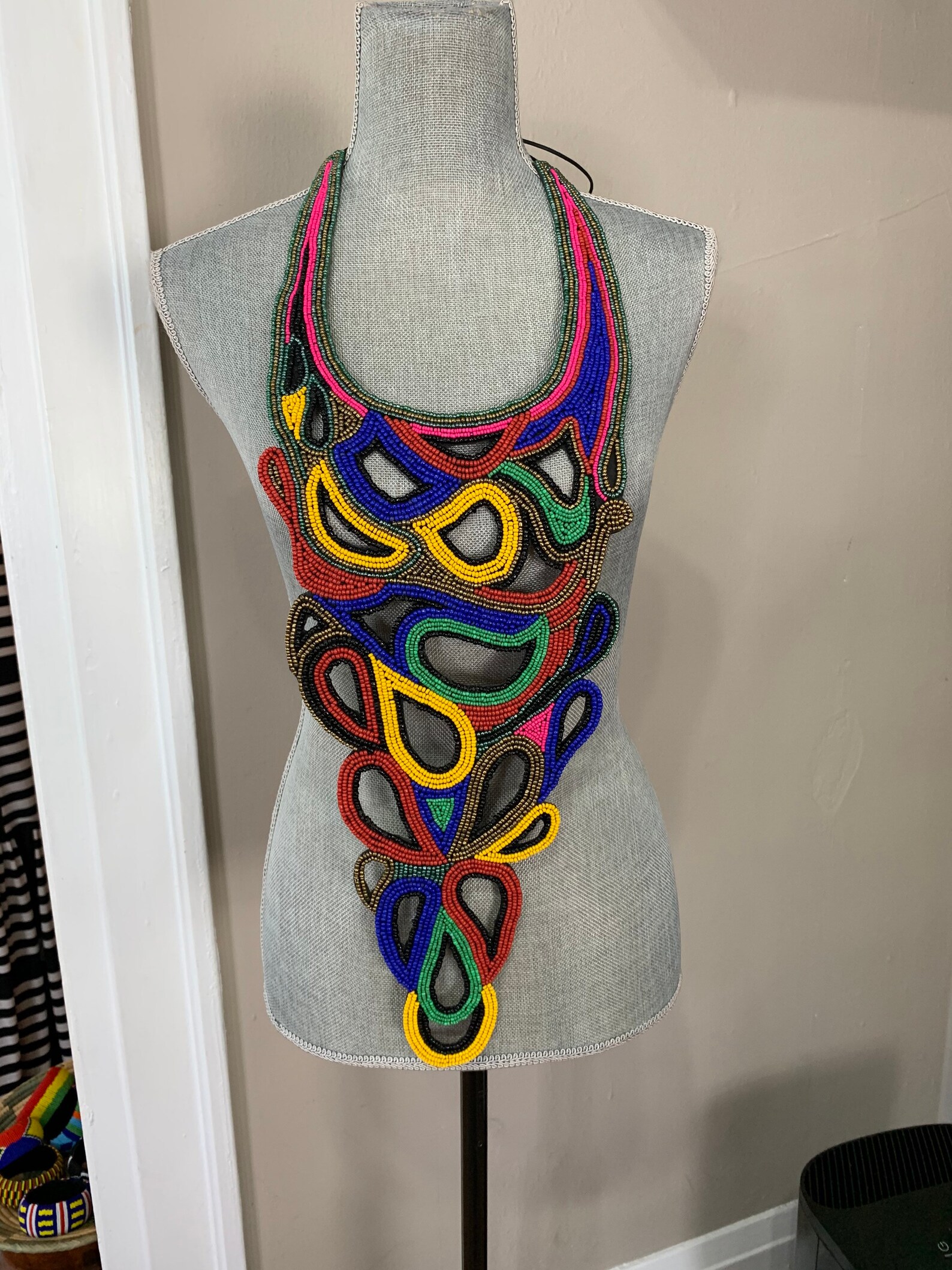 Beaded Bold Statement Jewelry | Etsy