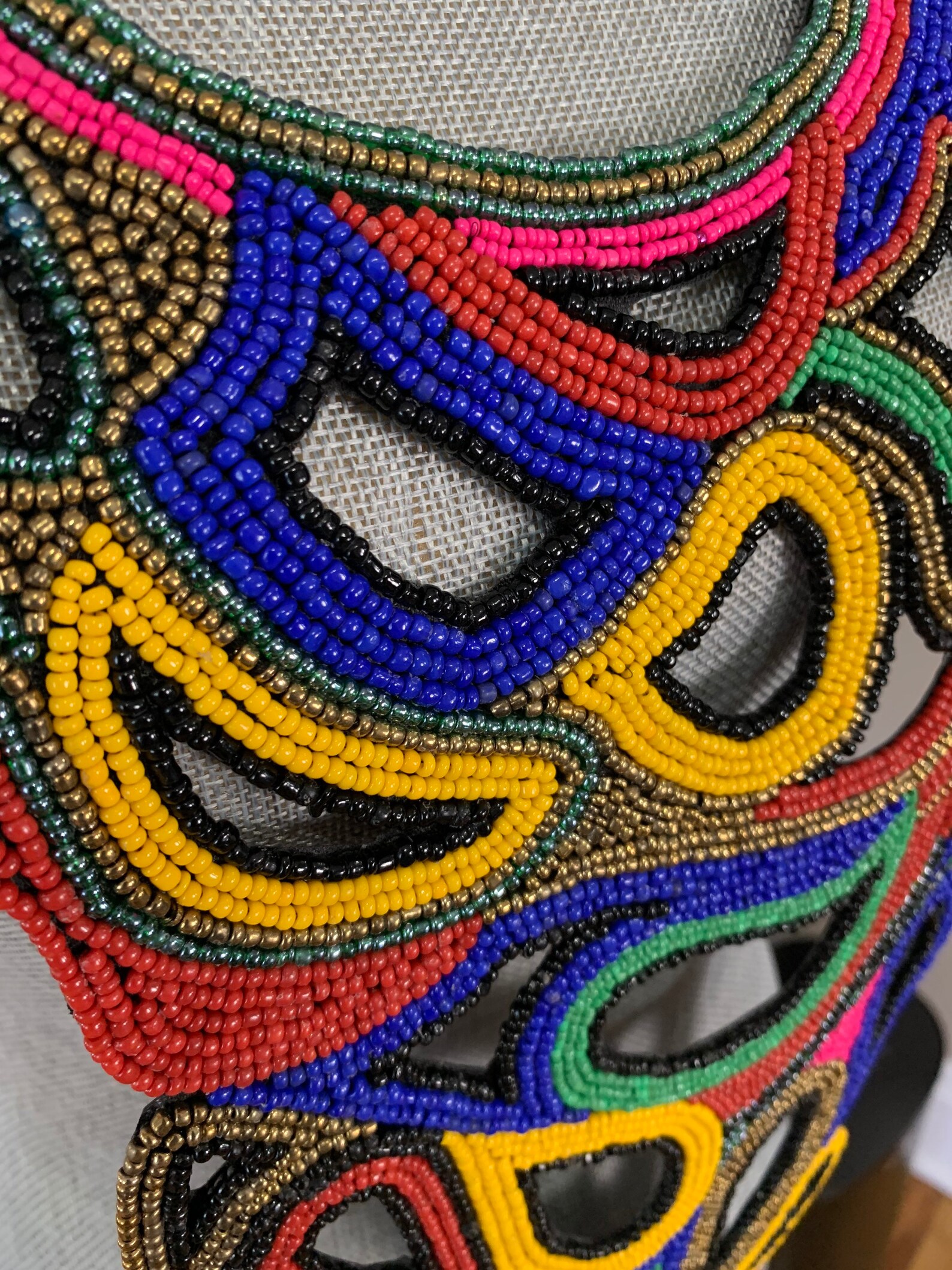 Beaded Bold Statement Jewelry | Etsy