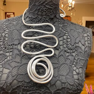 Aluminum Statement Necklace ONLY - Etsy