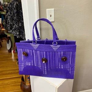 Bag Biggie Purple - Etsy