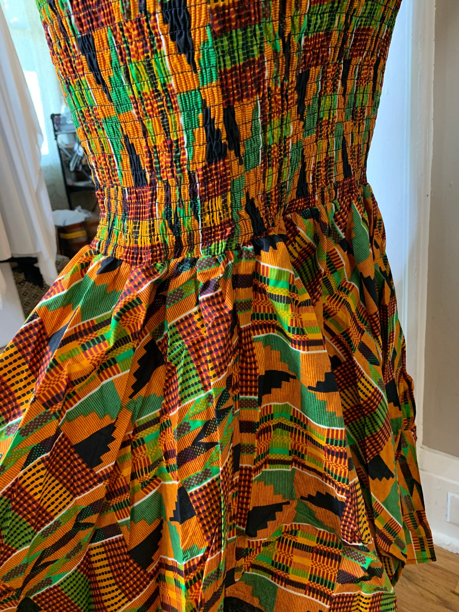 Kente Mermaid Dress One Size Fits up to Size 18 | Etsy
