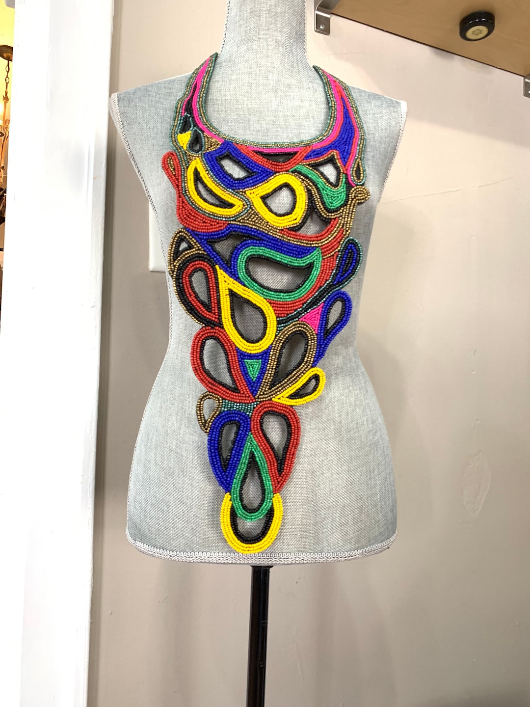 Beaded Bold Statement Jewelry - Etsy