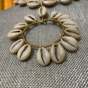 Cowrie Choker “large Plus Size” - Etsy