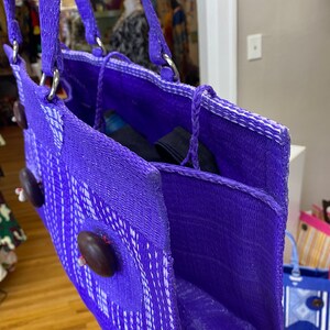 Bag Biggie Purple - Etsy