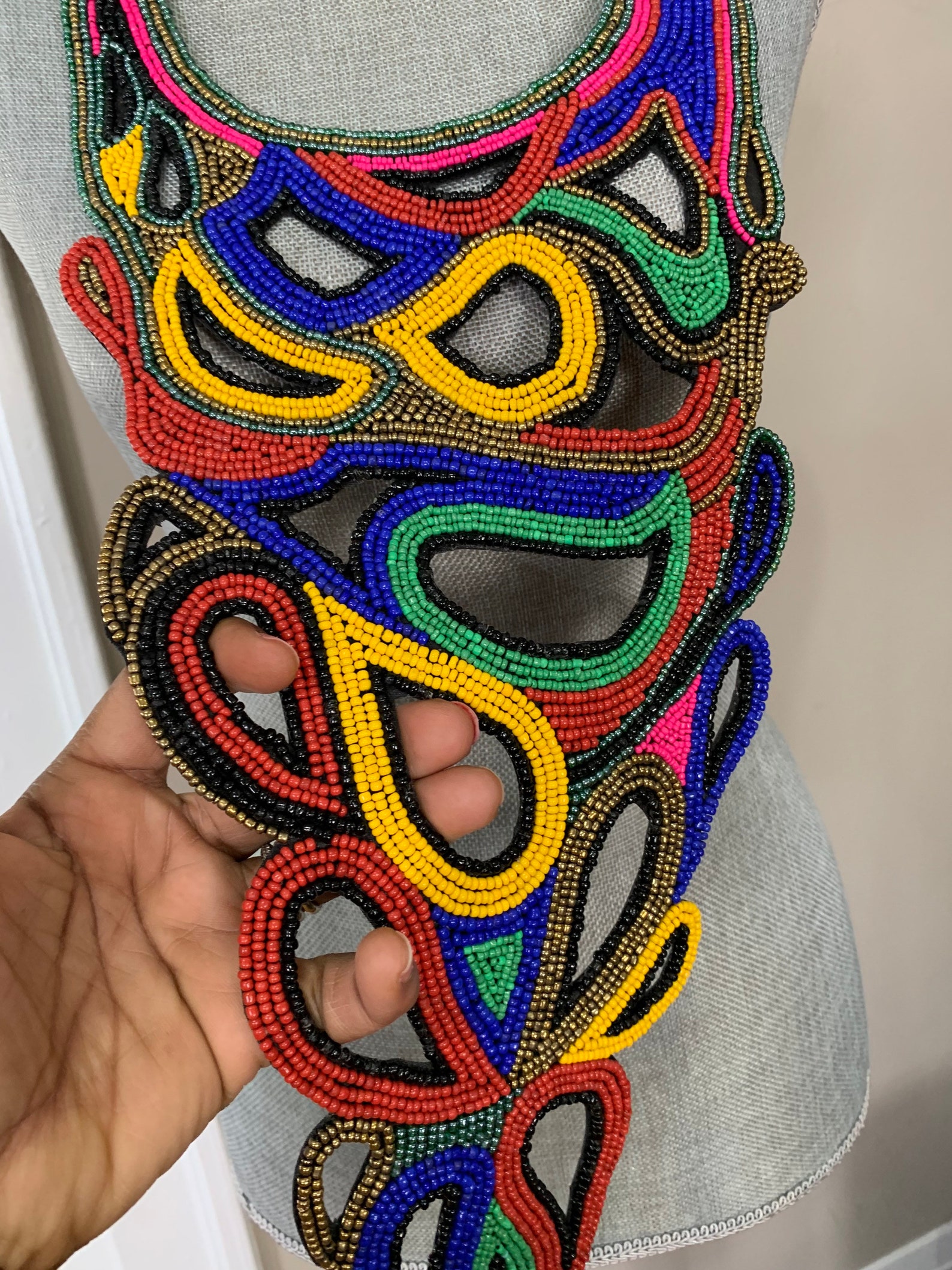 Beaded Bold Statement Jewelry | Etsy