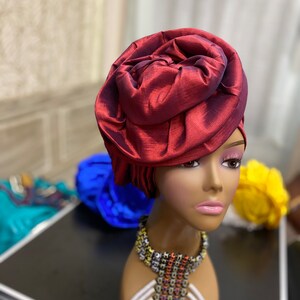 Pre Tied Luxury Head Wrap - Etsy
