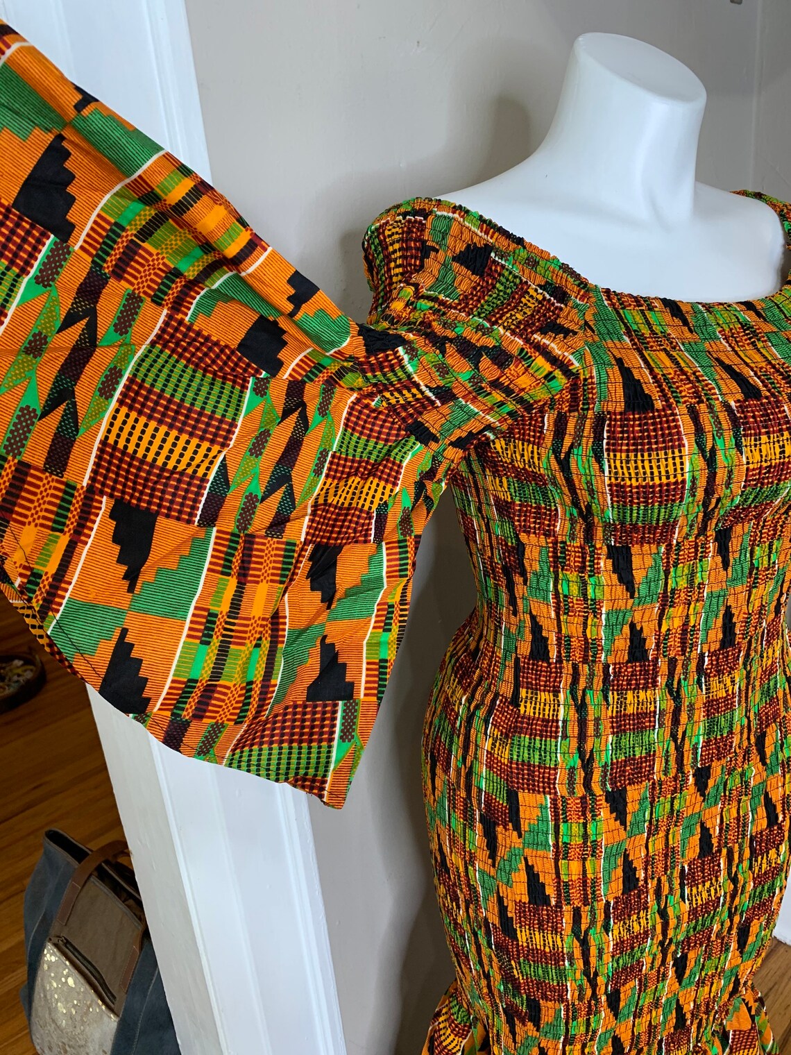 Kente Mermaid Dress One Size Fits up to Size 18 | Etsy