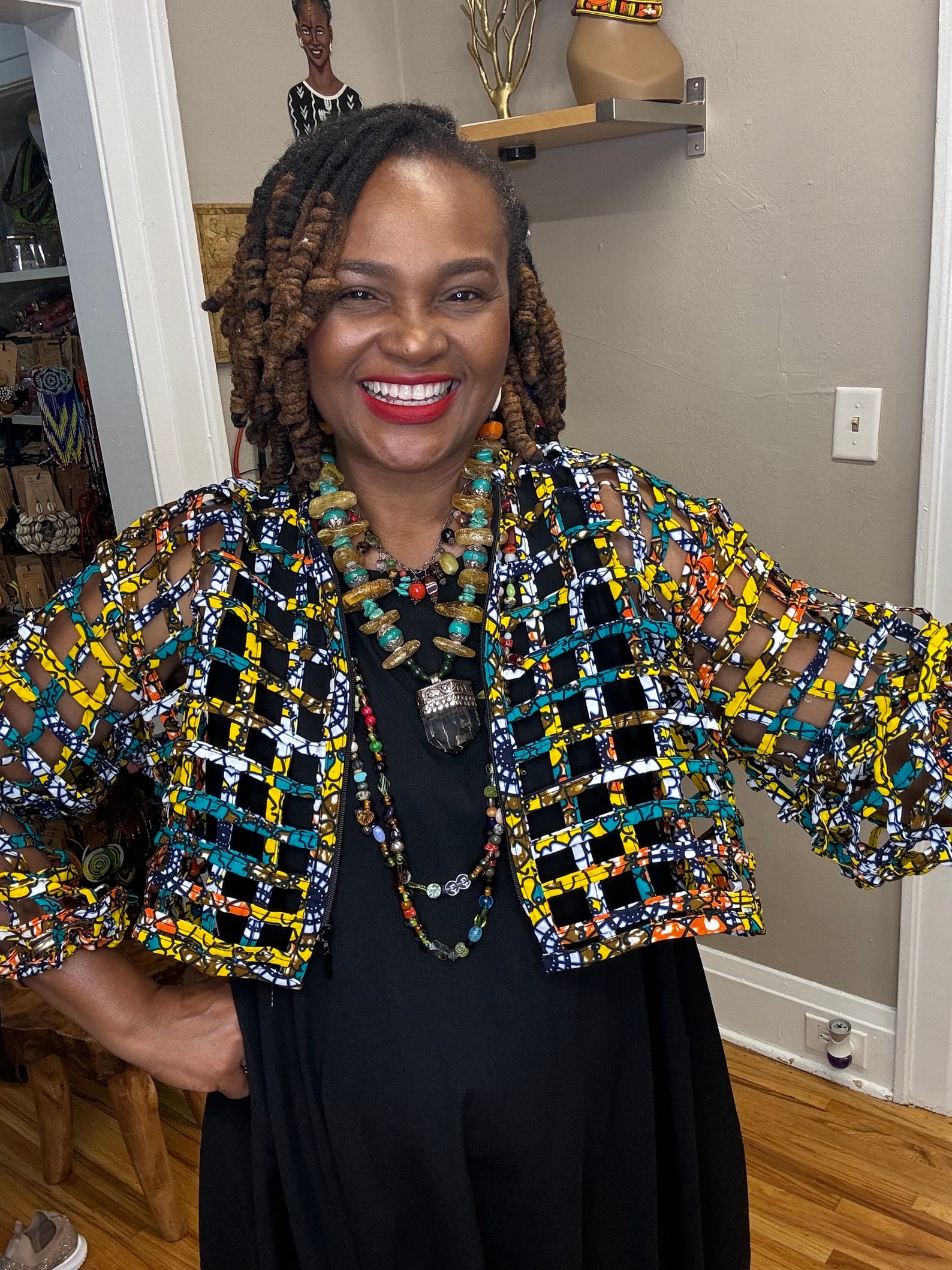 Jacket Shrug Caged - Etsy