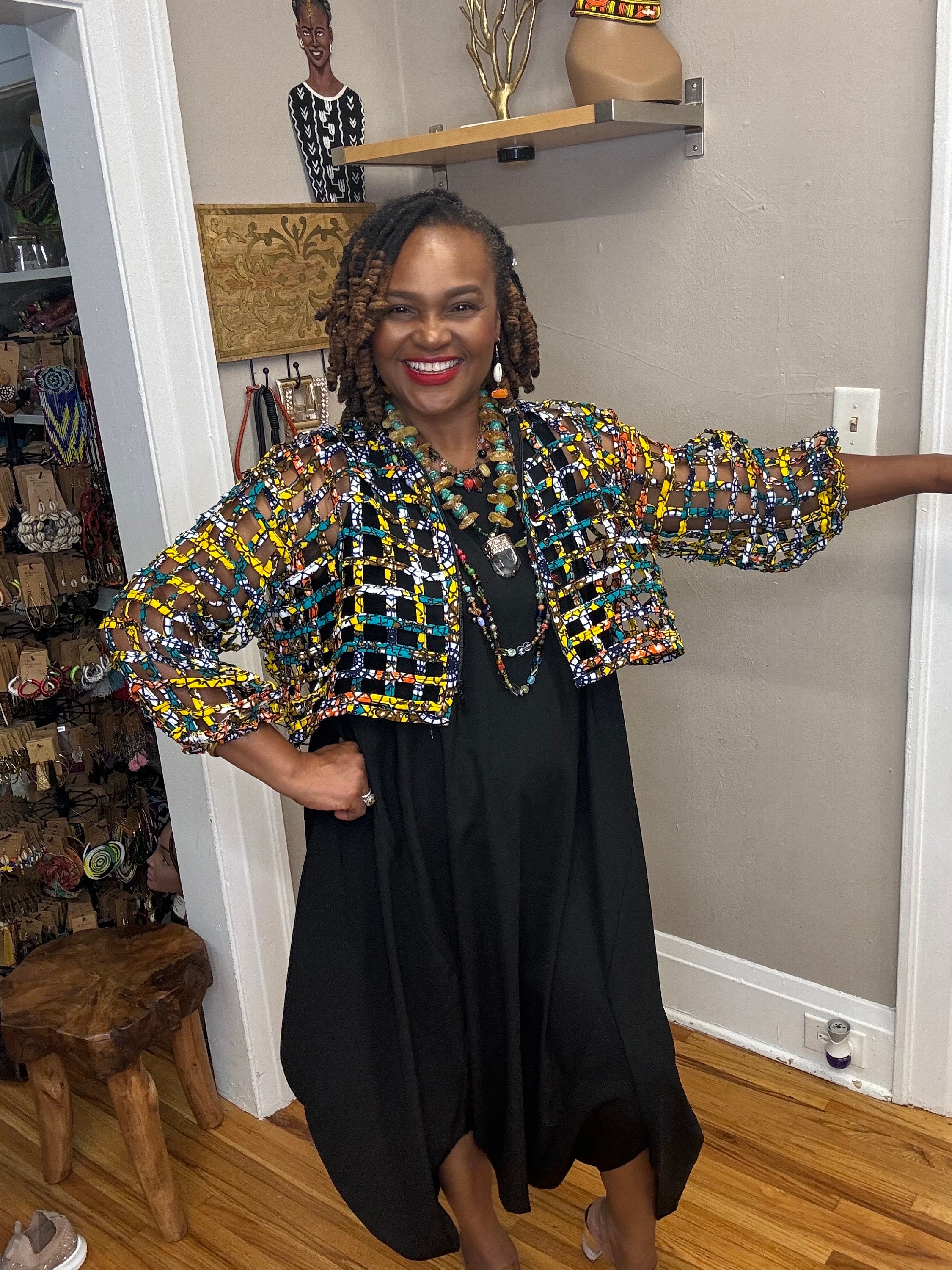 Jacket Shrug Caged - Etsy