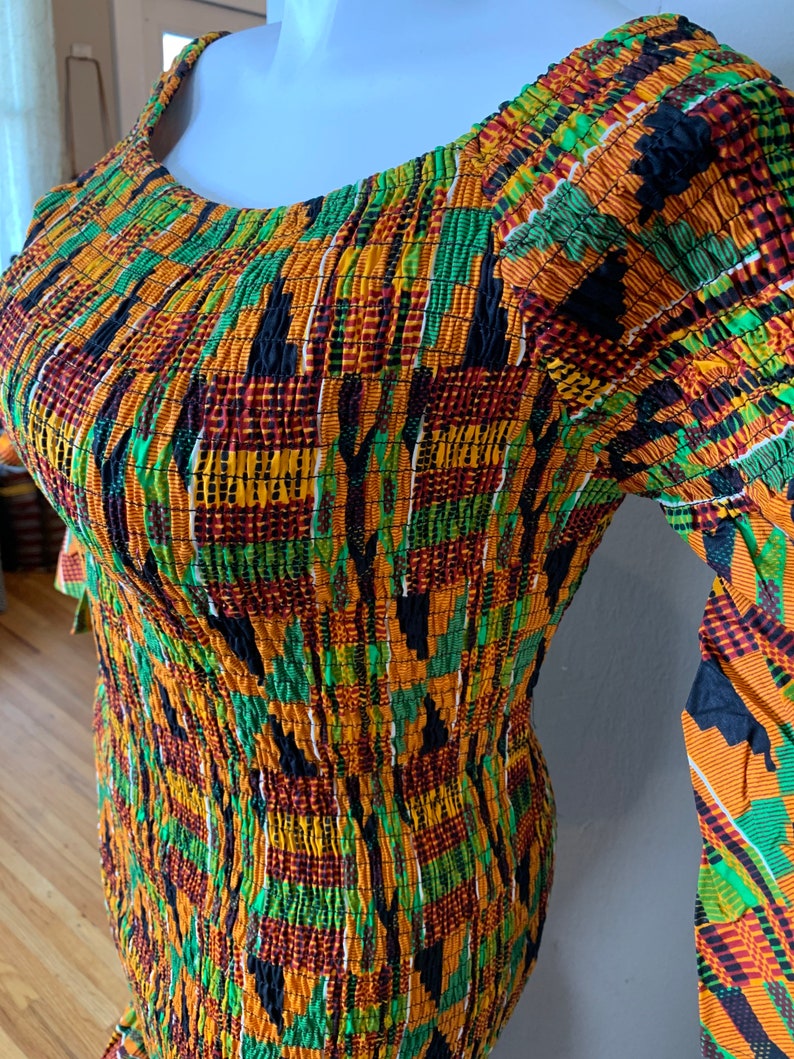 Kente Mermaid Dress One Size Fits up to Size 18 | Etsy