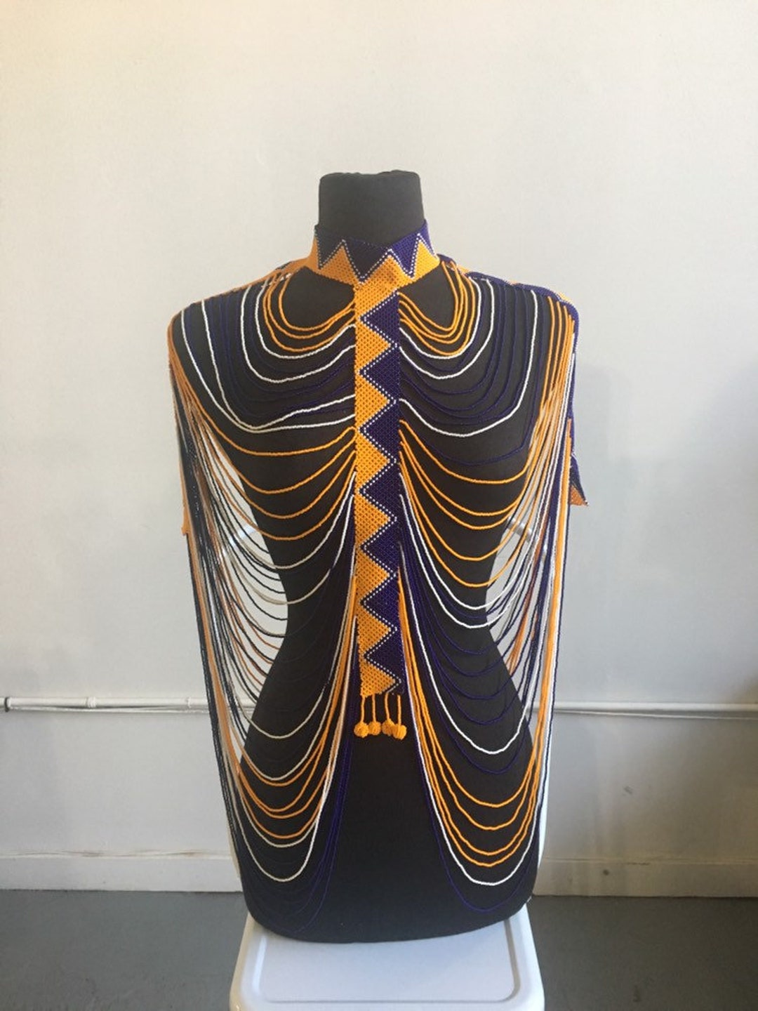 Beaded Body Chain - Etsy