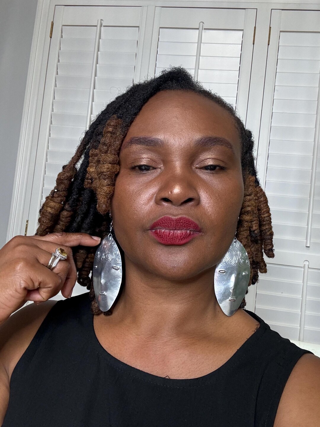 Mask Face Earrings - Etsy