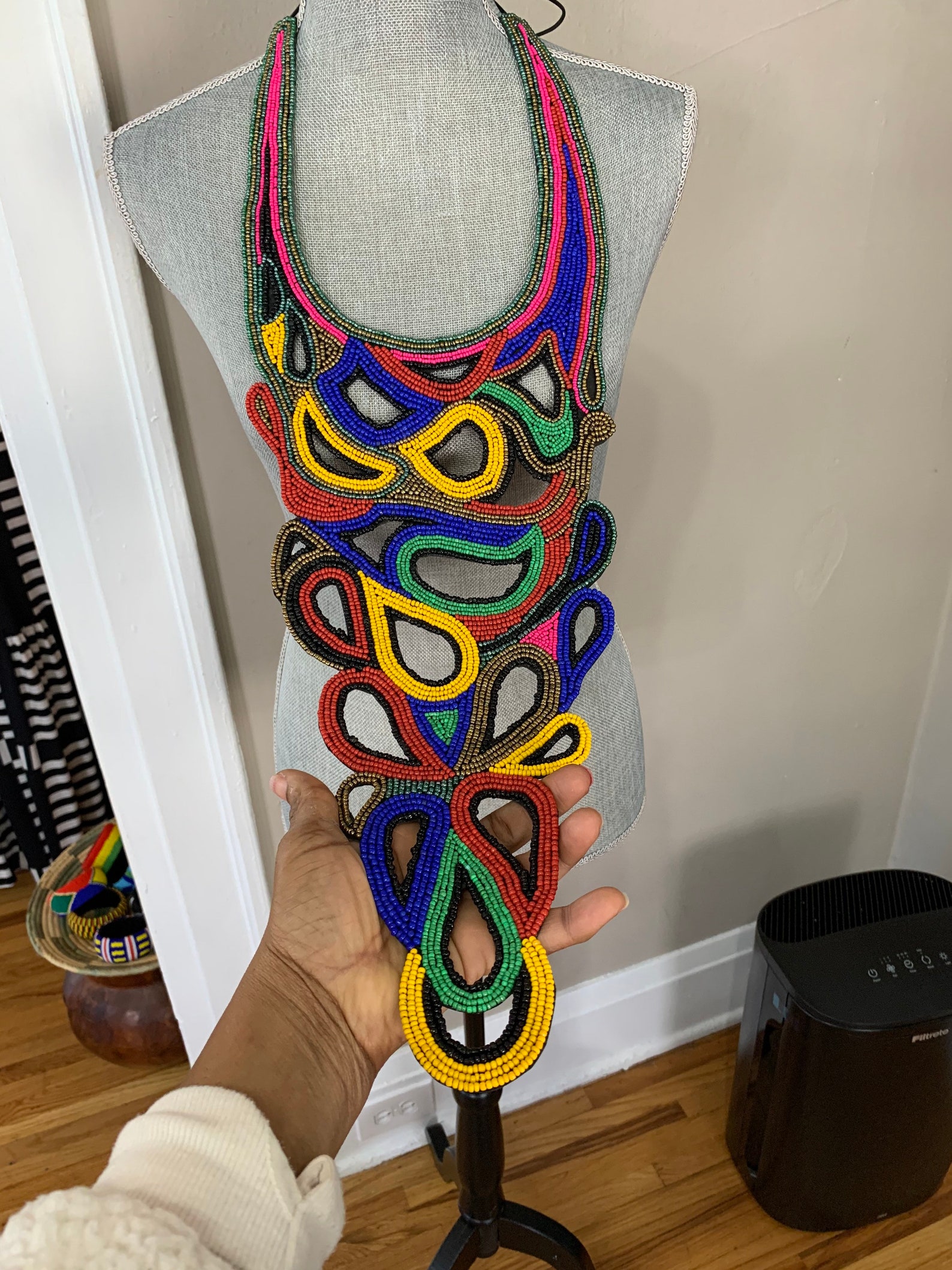 Beaded Bold Statement Jewelry | Etsy