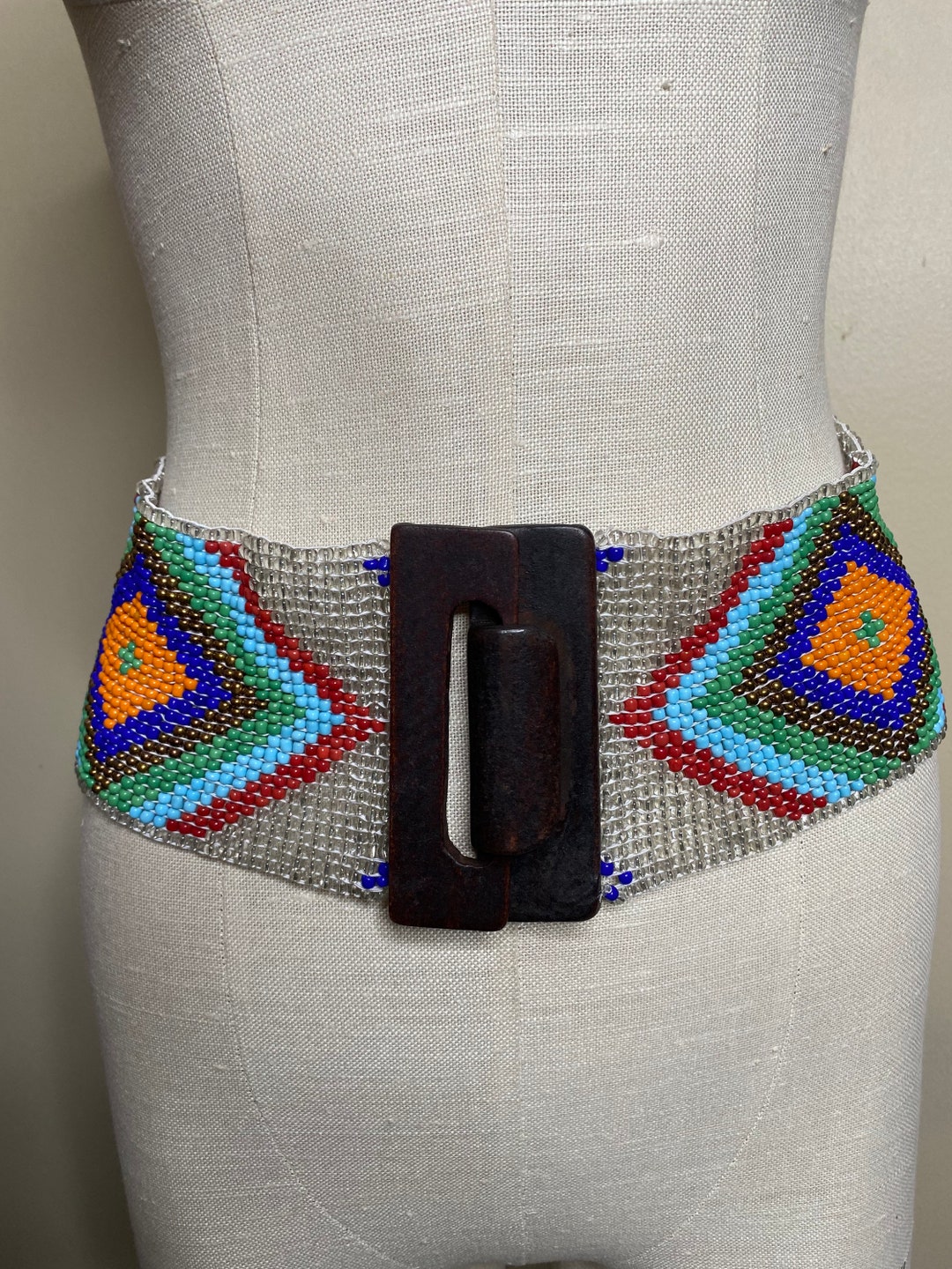 Silver Mad Multi Colored Belt - Etsy