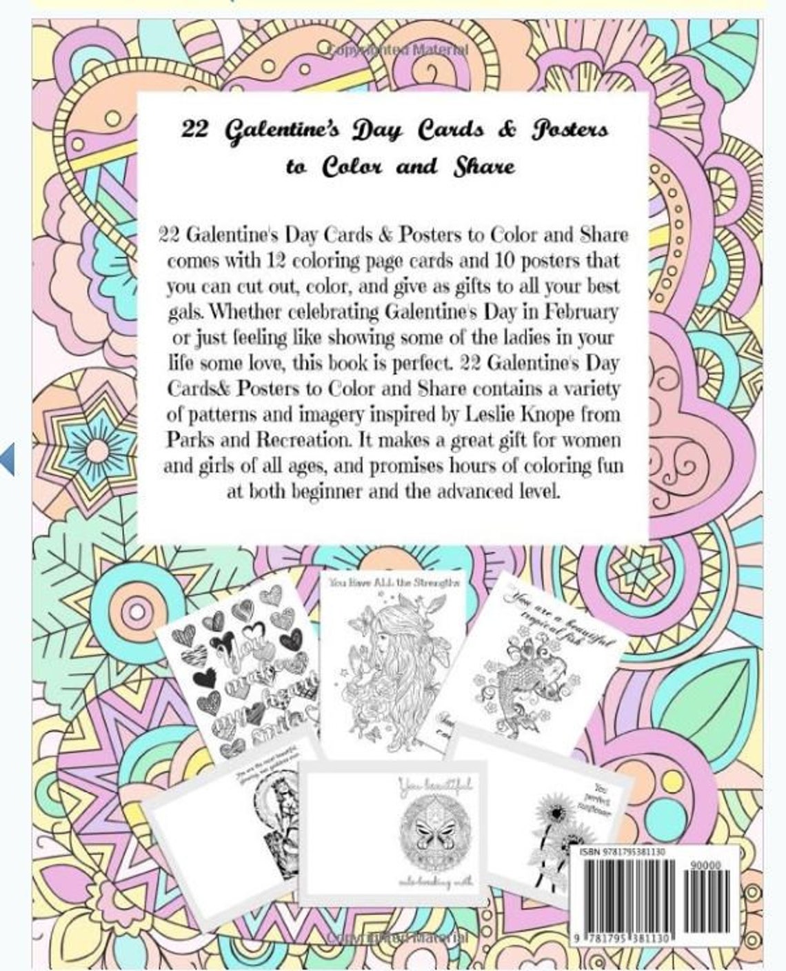Galentine's Day Coloring Book 22 Printable Galentine's - Etsy