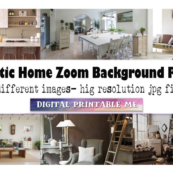 Rustic Wood Virtual Background - Etsy