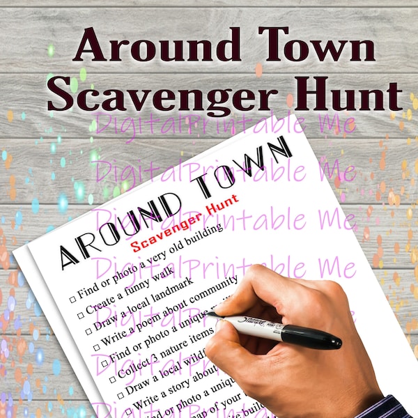 Nature Scavenger Hunt - Etsy