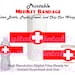Medkit Wrappers, Health, Bandage, Printable, Paper Towel, Water Bottle ...