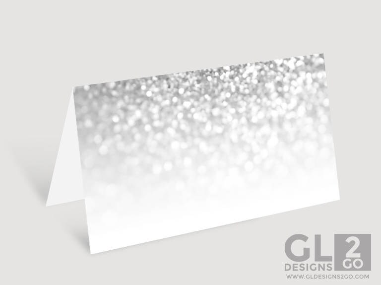 Silver Food Table Sign. 8x10 & 5x7 Printable Glitter Sparkle | Etsy