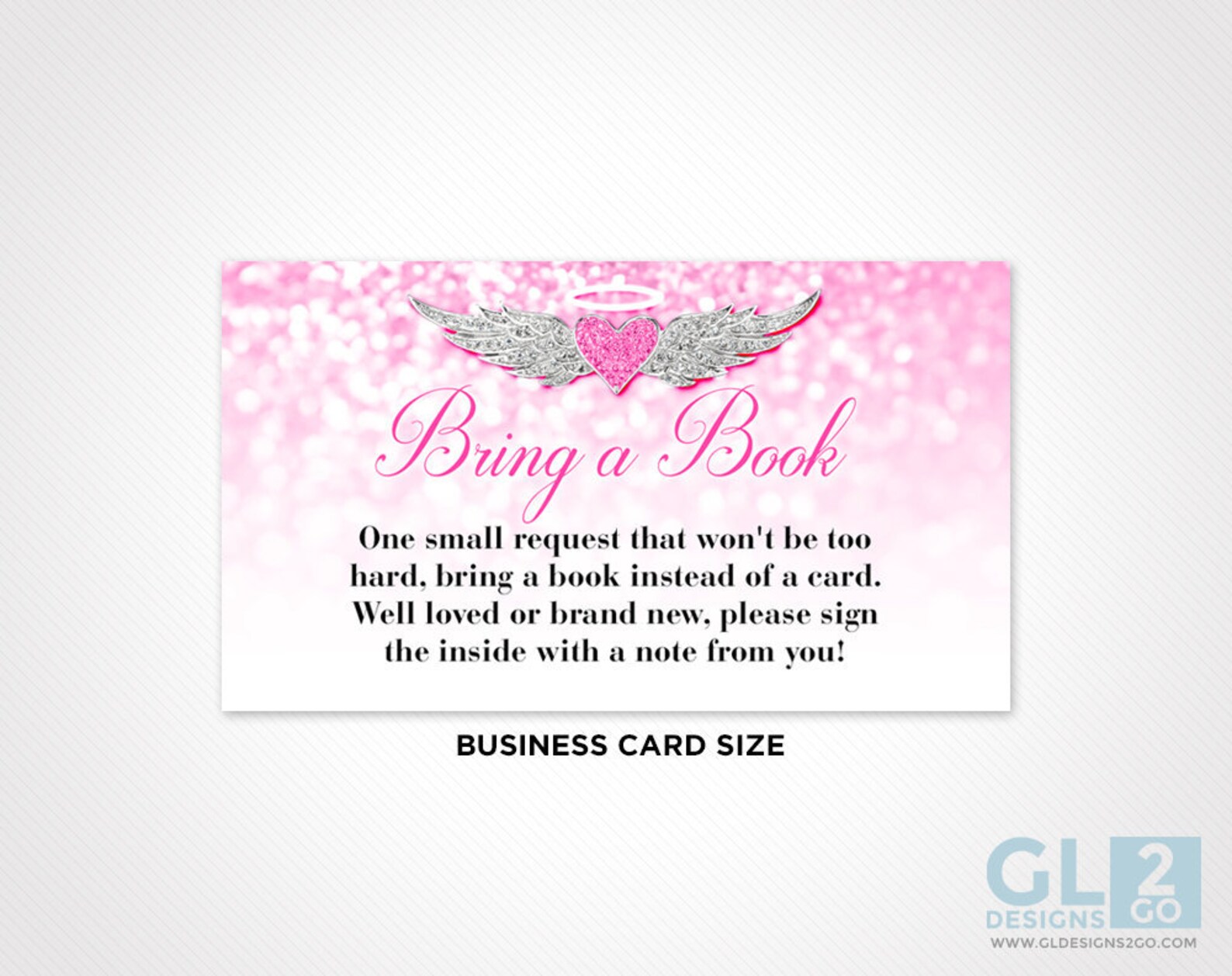 Diaper Raffle Invitation Insert for Girl Baby Shower. Pink - Etsy