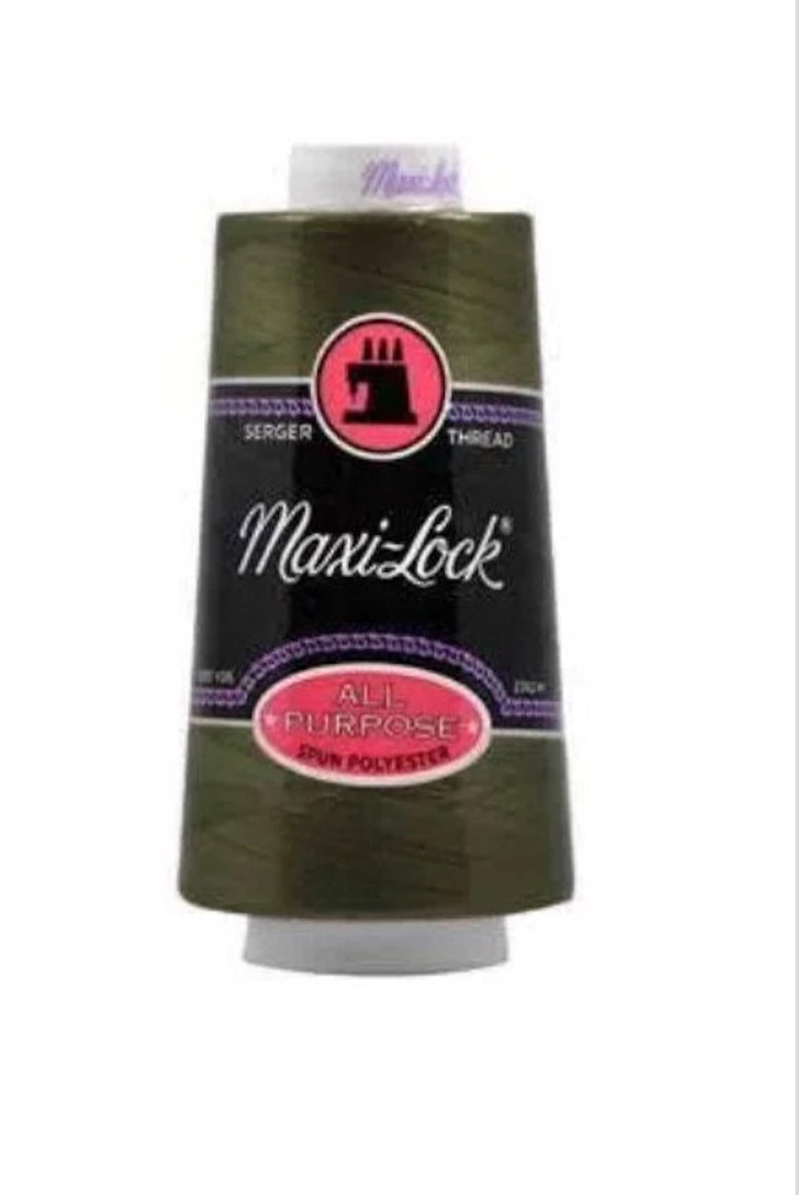 Maxi Lock Serger Thread Assorted Colors/ Serger Thread/ White Maxi-lock ...