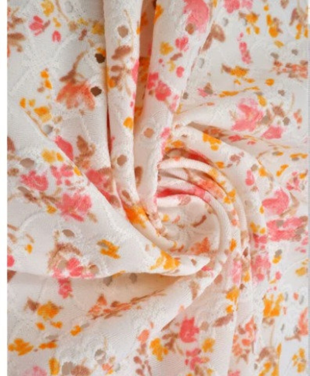 Eyelet Apparel Fabric / Embroidery/ Sale / Versatile/ Dresses / Tops ...
