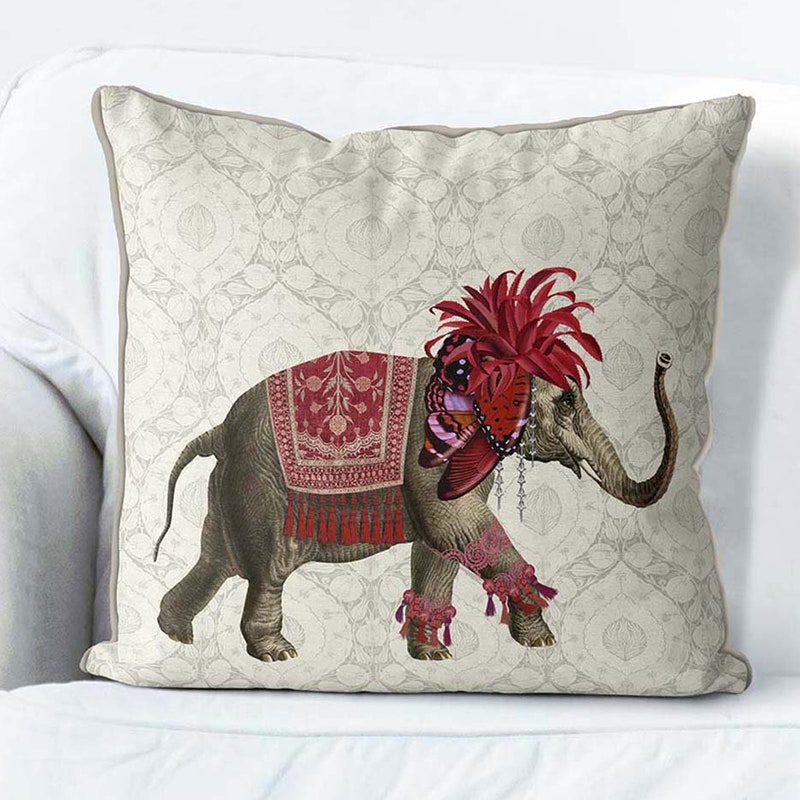 Elephant Cushion - Etsy