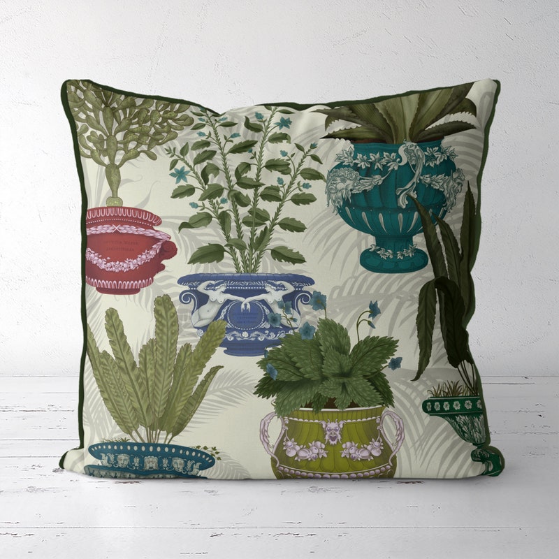 Botanical Pillow - Etsy