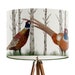 Pheasant Lamp Shade - Country Style Pheasant Lampshade for Table Lamp ...