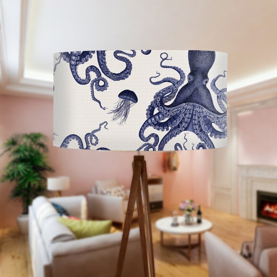 Lamps Home & Living Animal Lamp Octopus Lamp Sea Creature Lamp Glass ...