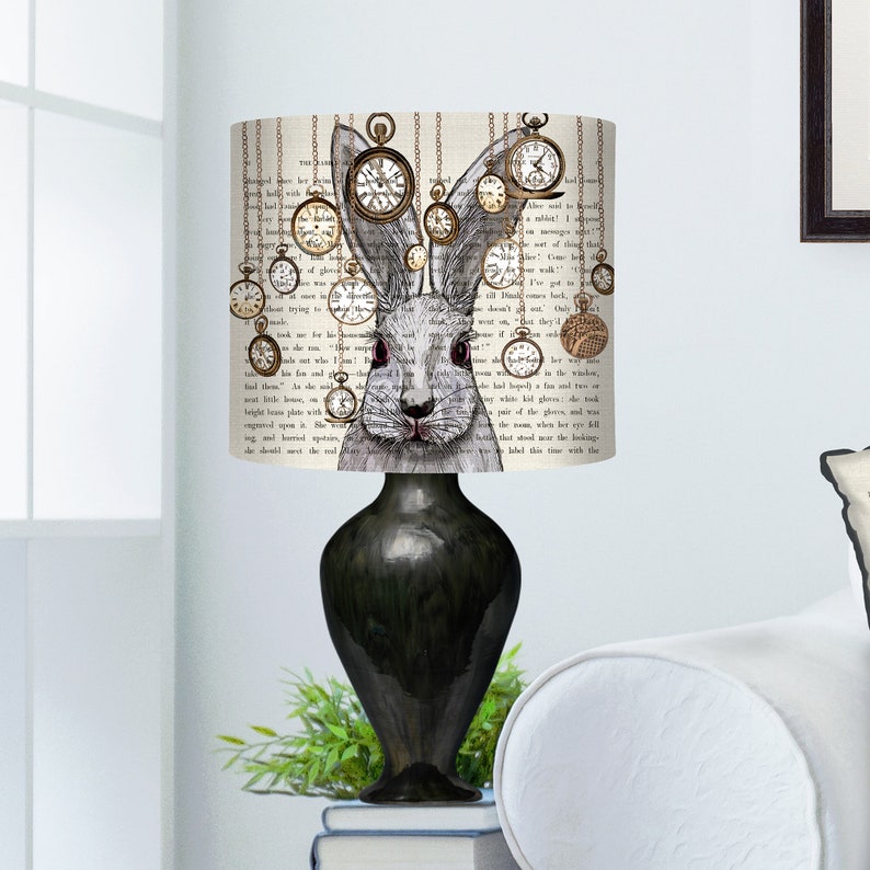 Alice in Wonderland Decor Alice Lampshade Alice Lamp Shade Drum ...