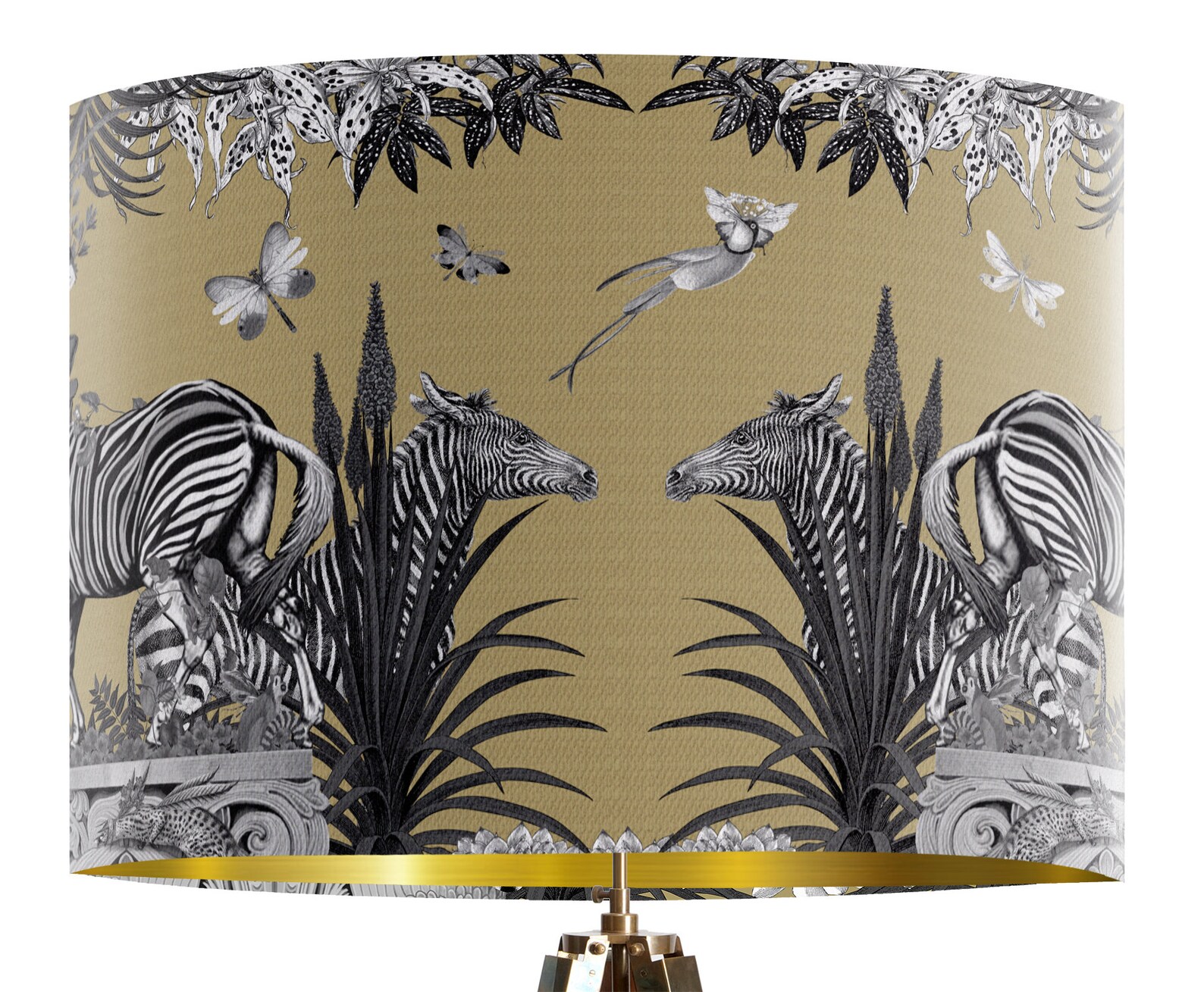 Zebra Print Lamp Shade Table Lamp Shade Pendant Lamp Shade | Etsy